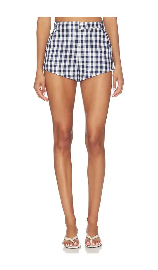Amanda Uprichard Cara Shorts - Navy