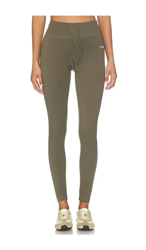 FORM Drawstring Leggings In . Also - Olive