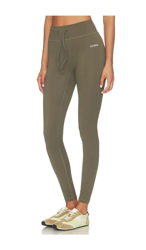 FORM Drawstring Leggings In . Also - Olive