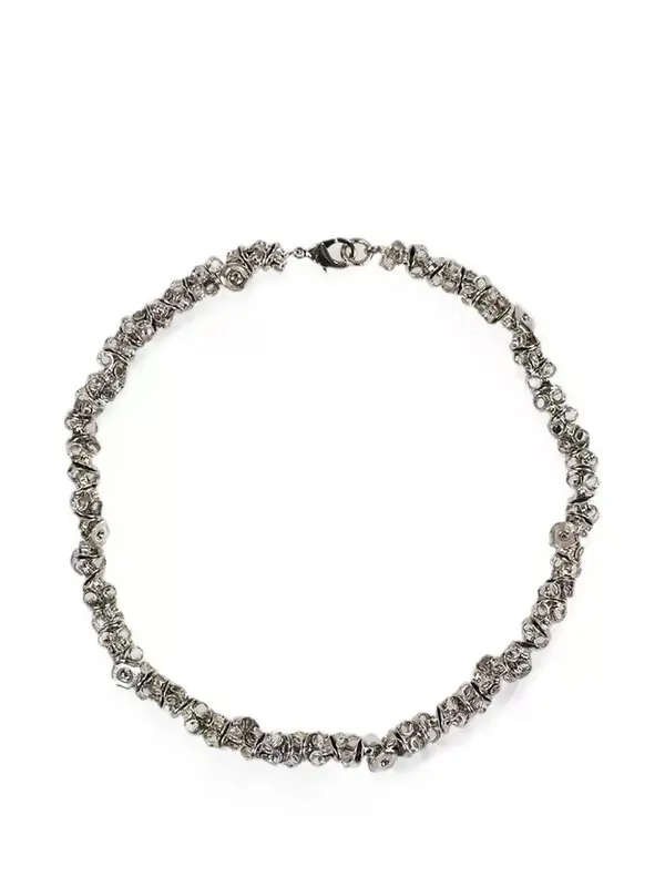 D'HEYGERE Farfalle-link Necklace - Silver