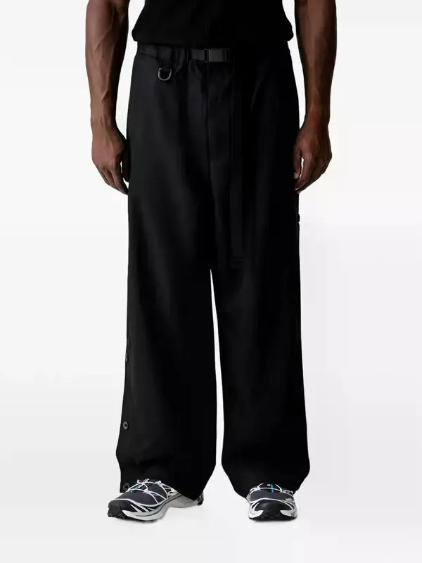 Y3 Belted Wide-leg Trousers