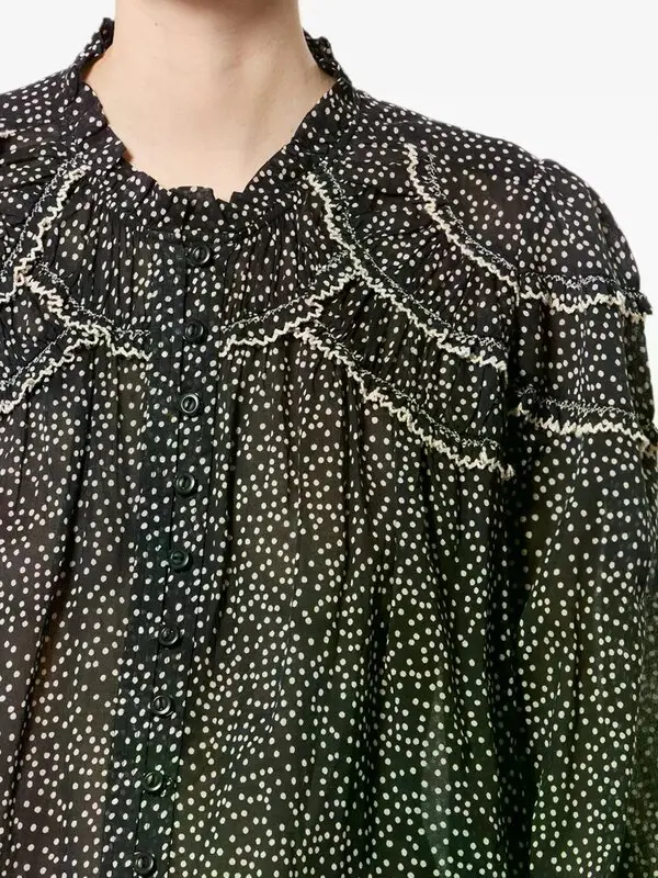 MARANT ETOILE Christa Top - Black