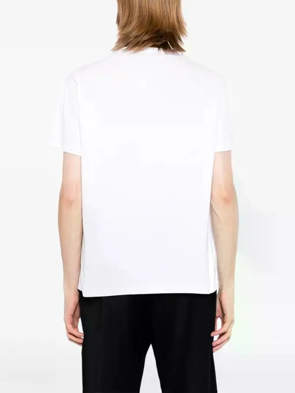 MAISON MARGIELA Distorted Logo T-shirt - White