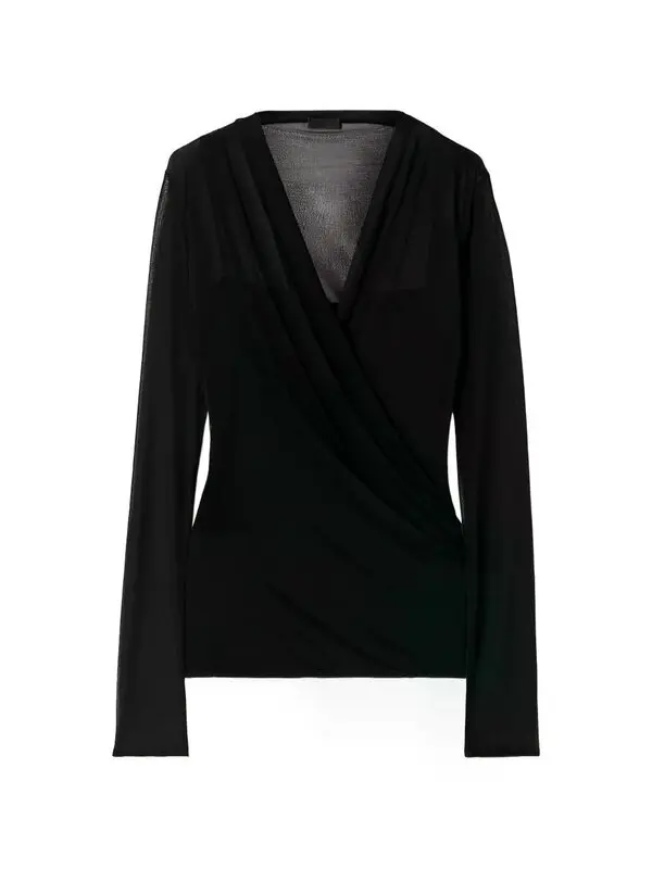 Givenchy Draped V-neck Top