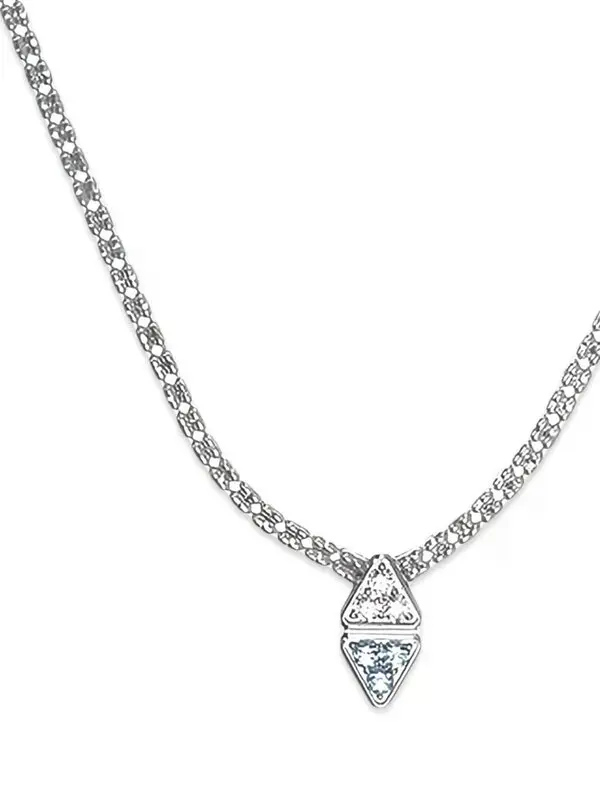 DESMOS Infinity Triangle-motif Necklace