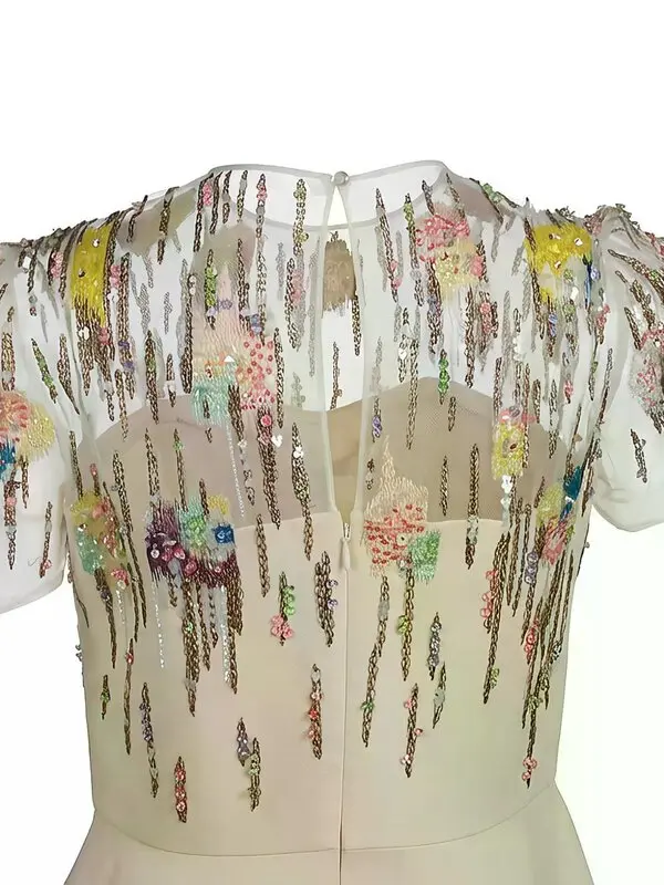 Valentino Garavani Sequin Embellished Midi Dress