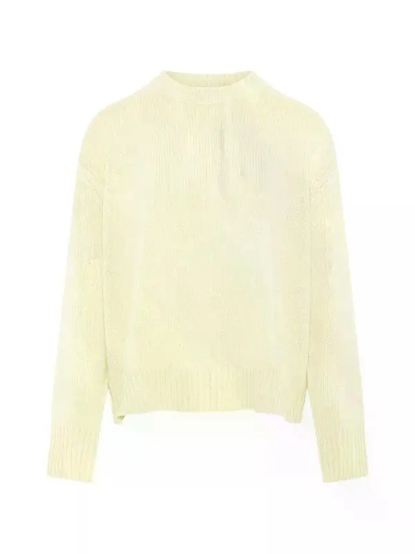 YVES SALOMON Crew Neck Cashmere Sweater