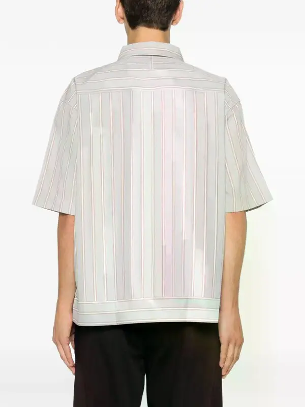 Nn07 Striped Short-sleeve Shirt