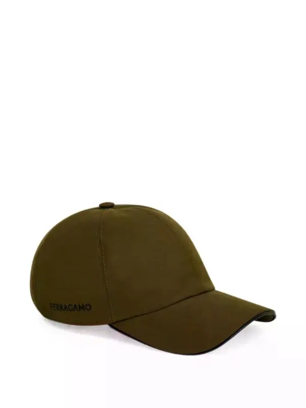 FERRAGAMO Baseball Cap With Tonal Signature