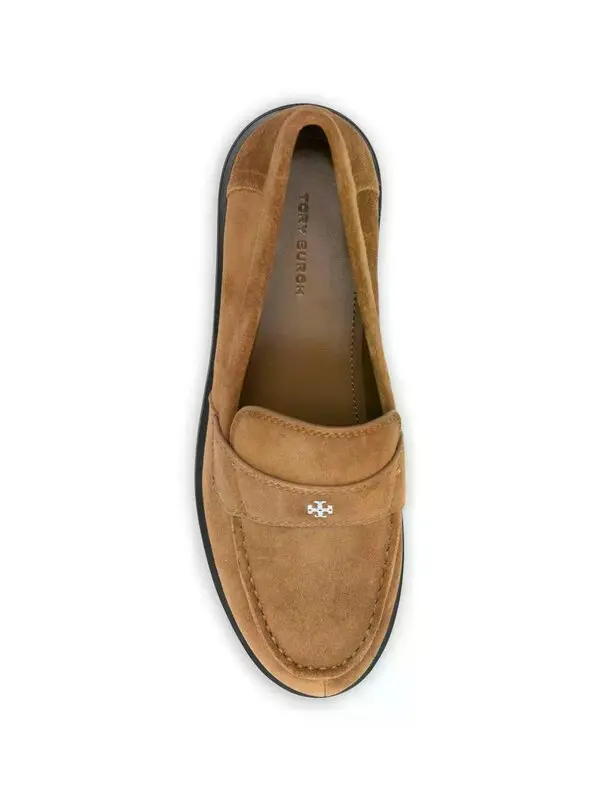 Tory Burch Logo-plaque Chunky-sole Loafers