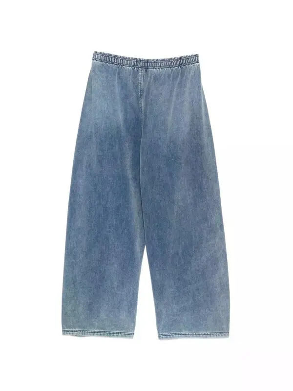 Alexander Wang Brushed Denim Track Pants