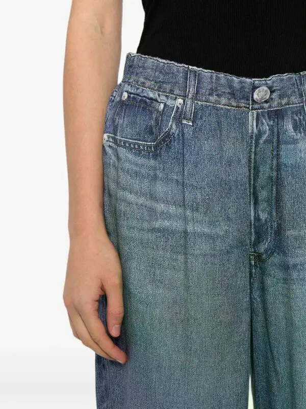Rag & Bone Miramar Slink Wide-leg Pants