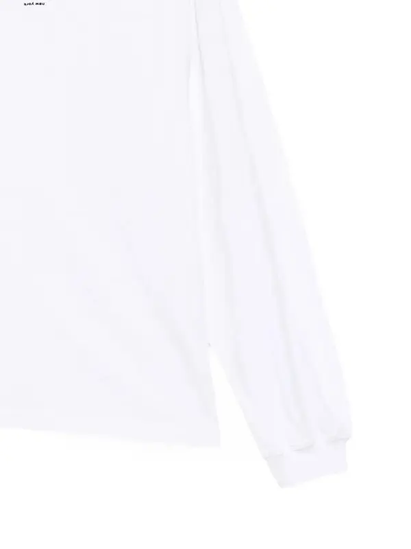Alexander Wang Logo-print Long-sleeve T-shirt