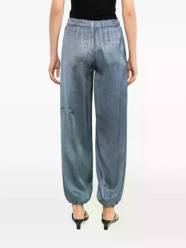 Rag & Bone Miramar Satin Bubble Trousers - Blue