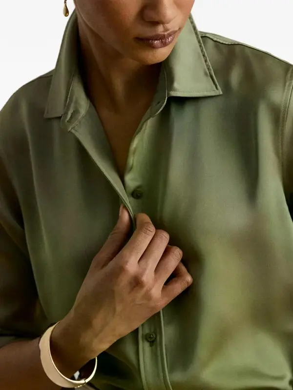 Ralph Lauren Satin Shirt