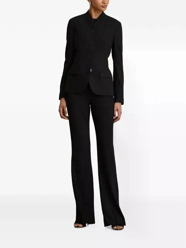 Ralph Lauren Stretch-crepe Straight-leg Trousers