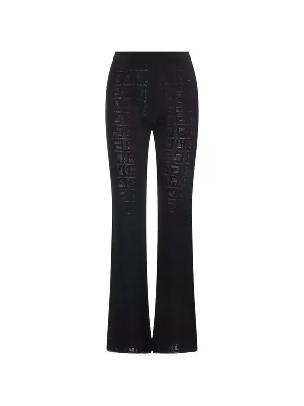 Givenchy Logo Pattern Elasticated Waistband Trousers