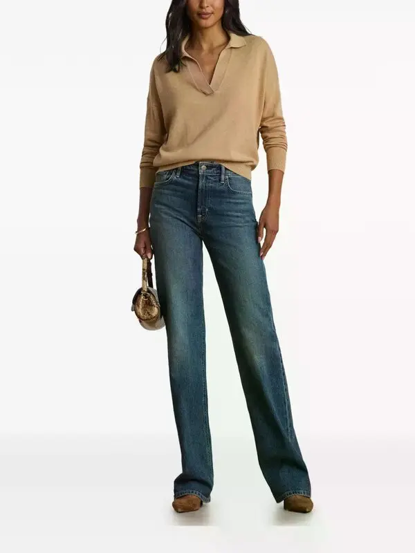 Ralph Lauren Johnny Collar Dropped-shoulder Sweater - Neutrals