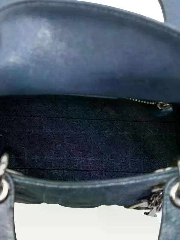 Dior Mini Lady Satchel - Blue