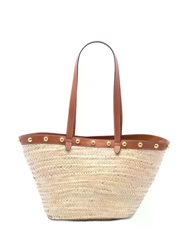 Celine Large Raffia Panier Tote