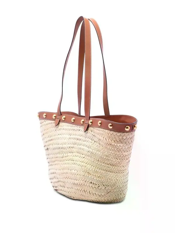 Celine Large Raffia Panier Tote