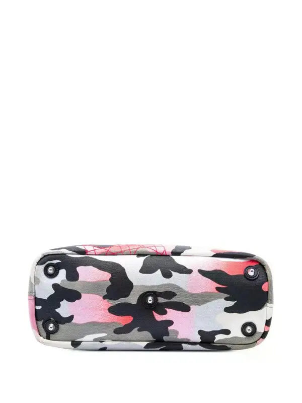 Dior Medium Camouflage Canvas Tote Bag