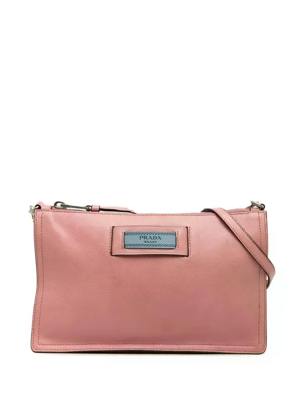 Prada Glace Calf Etiquette Shoulder Bag