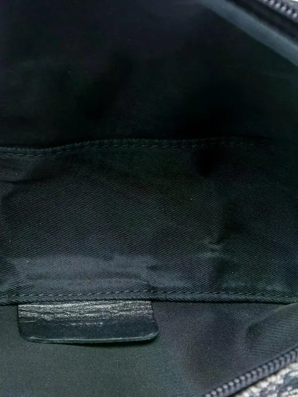Dior Diorissimo Canvas Saddle Pouch
