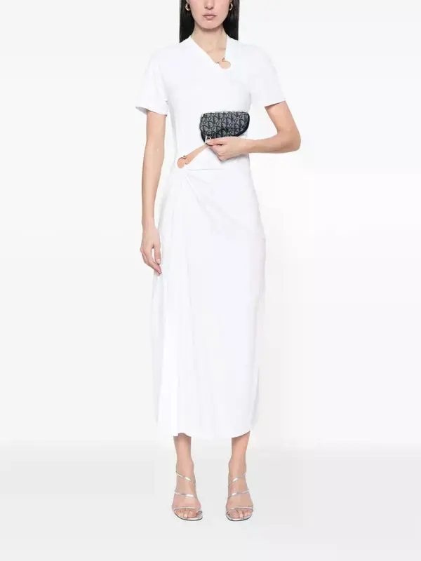 Dior Diorissimo Canvas Saddle Pouch
