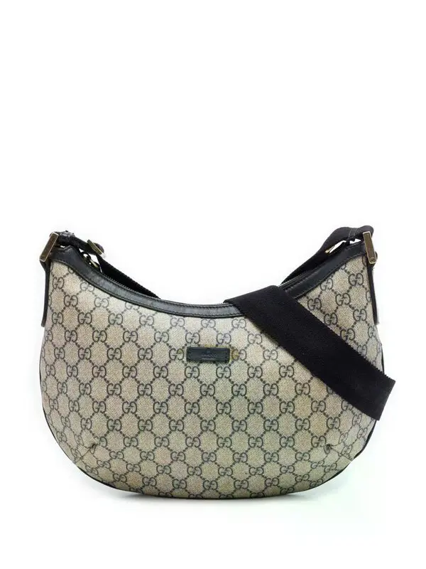 Gucci Gg Supreme Crossbody Bag - Neutrals
