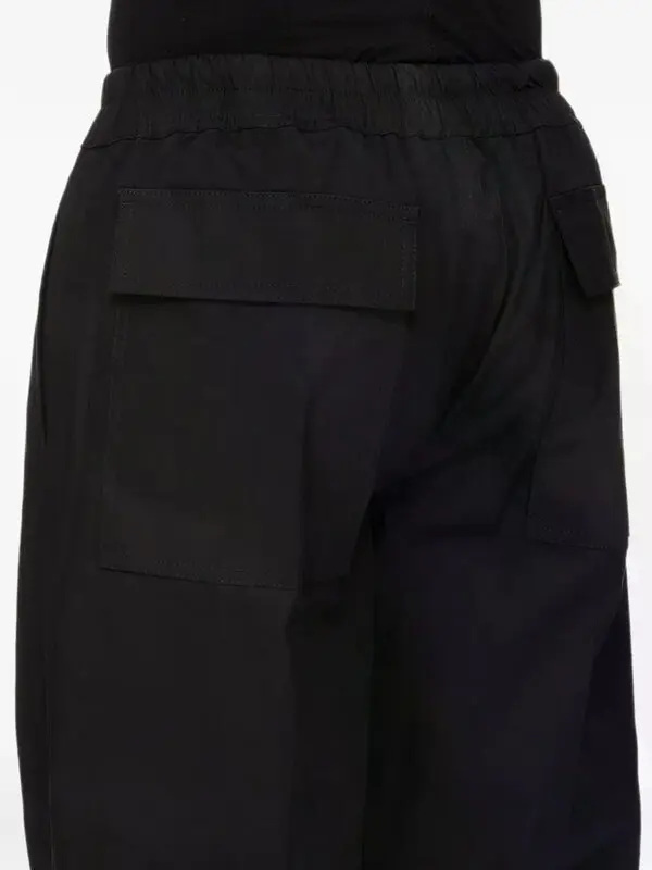 Rick Owens Dietrich Drawstring Waist Trousers - Black