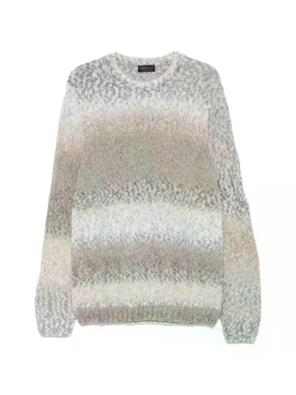 DONDUP Gradient Effect Chunky Knit Sweater
