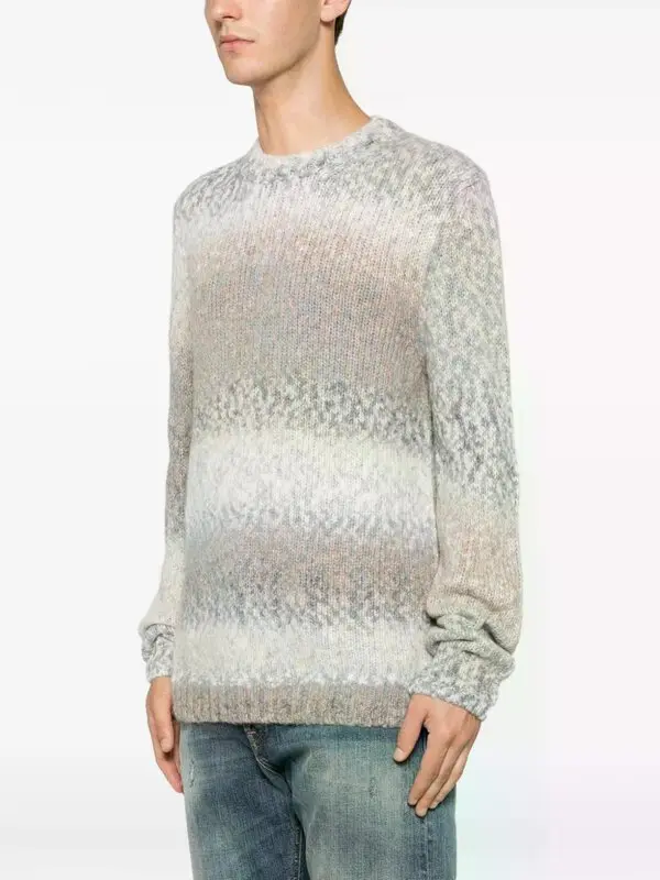 DONDUP Gradient Effect Chunky Knit Sweater