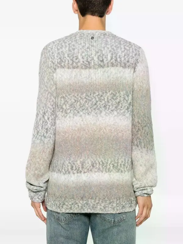 DONDUP Gradient Effect Chunky Knit Sweater