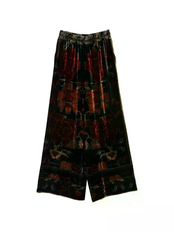 PIERRE-LOUIS MASCIA Kanada Geometric Pattern Trousers
