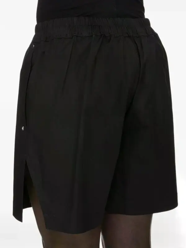 Rick Owens Drawstring-waist Zip-front Shorts