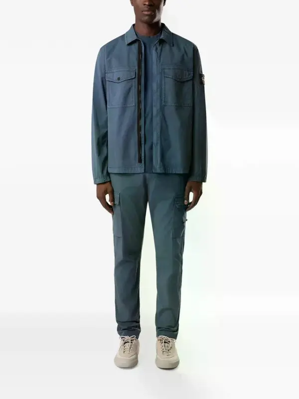Stone Island 1200003 Logo-patch Overshirt