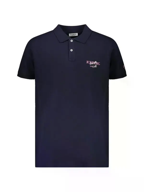 Iceberg Logo-print Polo Shirt
