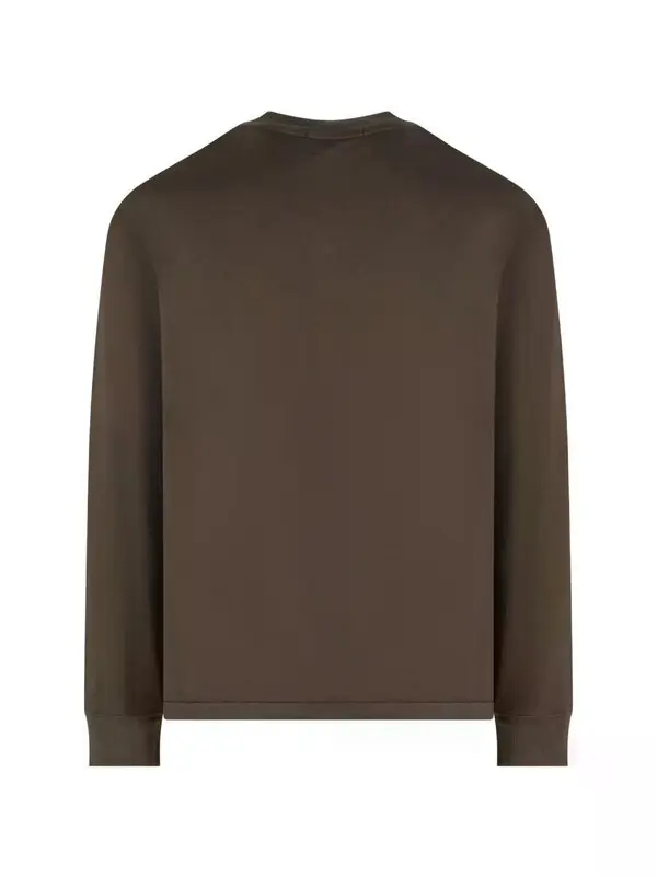 Stone Island Logo Patch Sweatshirt - Green