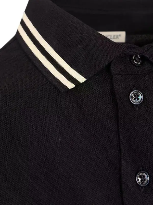 Moncler Logo-patch Polo Shirt