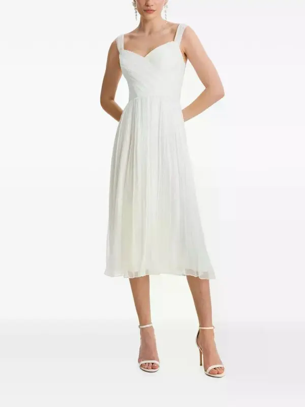 FRAMBOISE Arllen Midi Dress - White