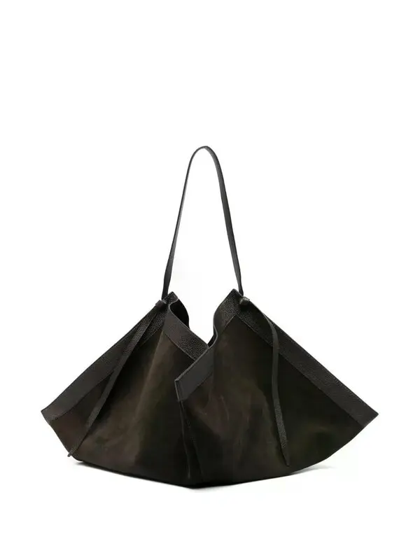 Yuzefi Large Wonton Tote Bag - Brown