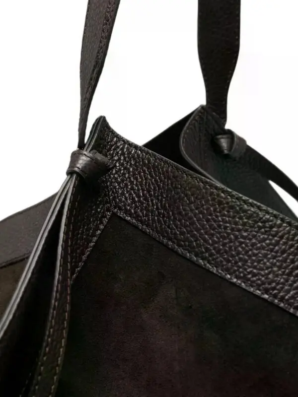 Yuzefi Large Wonton Tote Bag - Brown