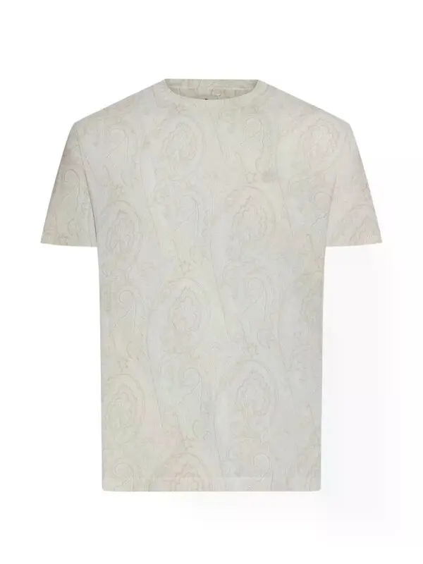 Etro Paisley-print Cotton T-shirt