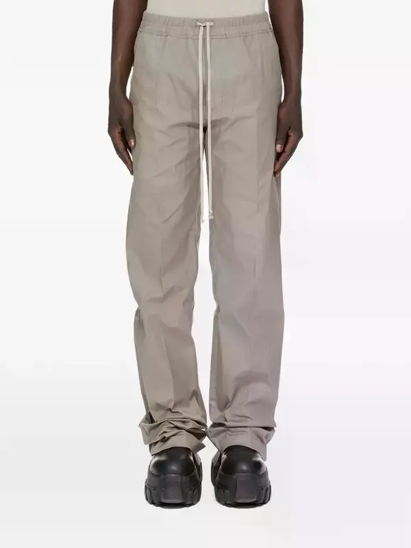 Rick Owens Dietrich Drawstring-waist Trousers - Grey