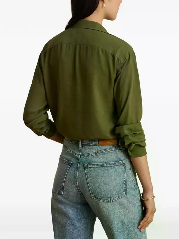 Ralph Lauren Georgette Shirt - Green