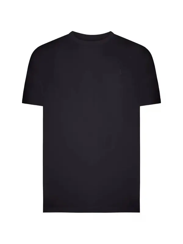 JW Anderson Anchor-embroidered T-shirt - Black