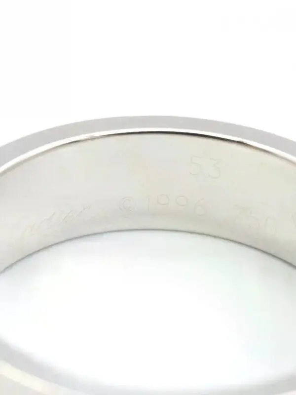 Cartier 18k White Gold Love Ring
