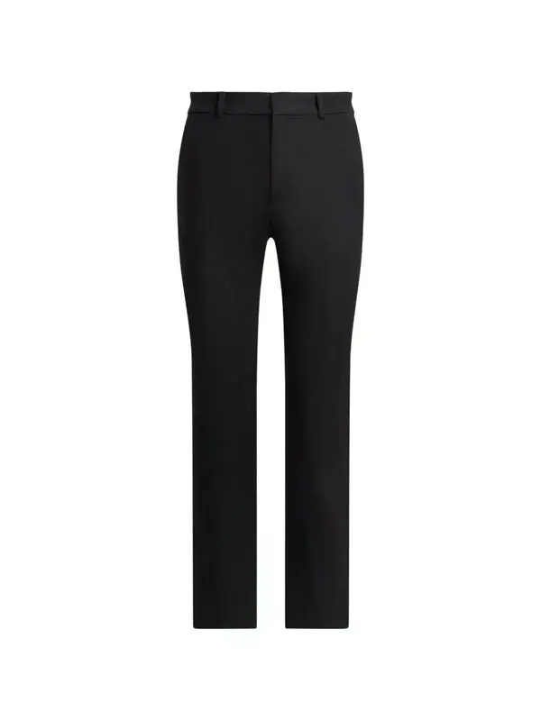 Ralph Lauren High-waisted Slim-fit Trousers - Black