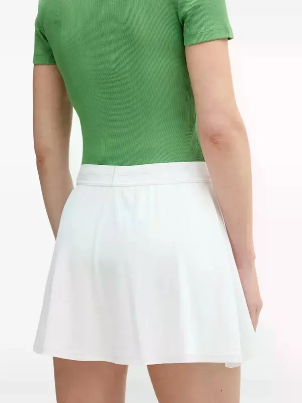 Lacoste A-line Mini Skirt With Logo Detail